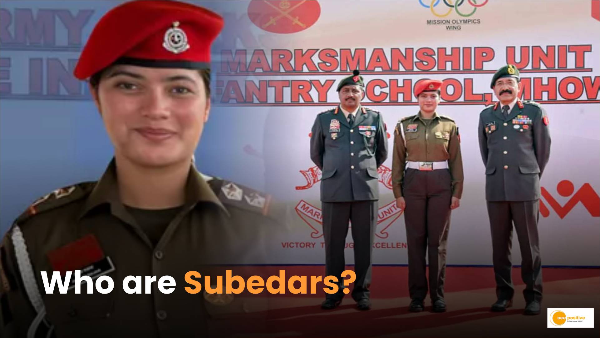 Preeti Rajak- First Woman Subedar in the Indian Army - See Positive